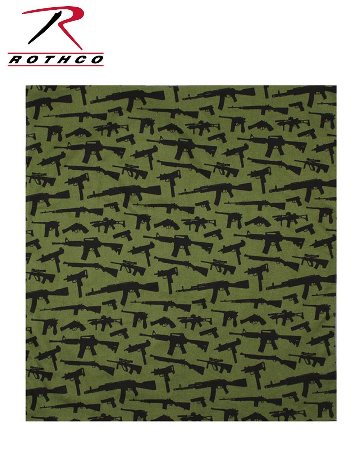 Rothco 4099 | Rothco 4099 Gun Pattern Bandana