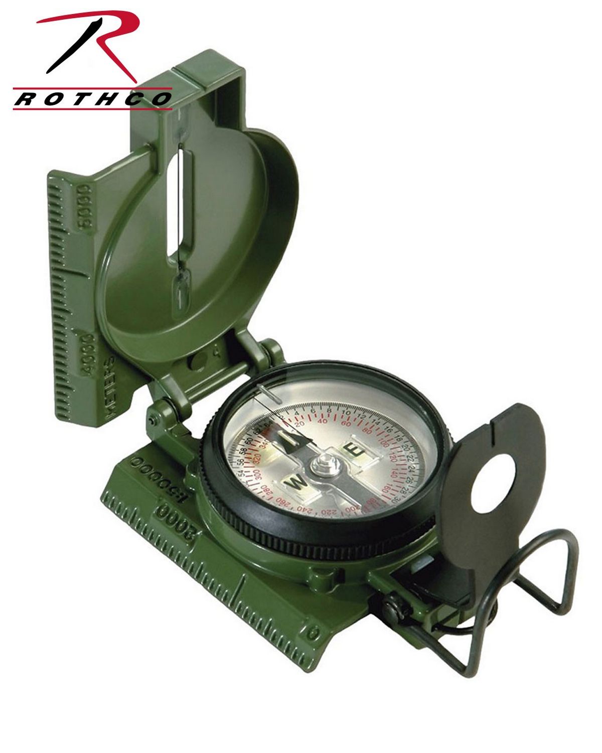 Rothco 417 | Rothco 417 Cammenga G.I. Military Tritium Lensatic Compass ...