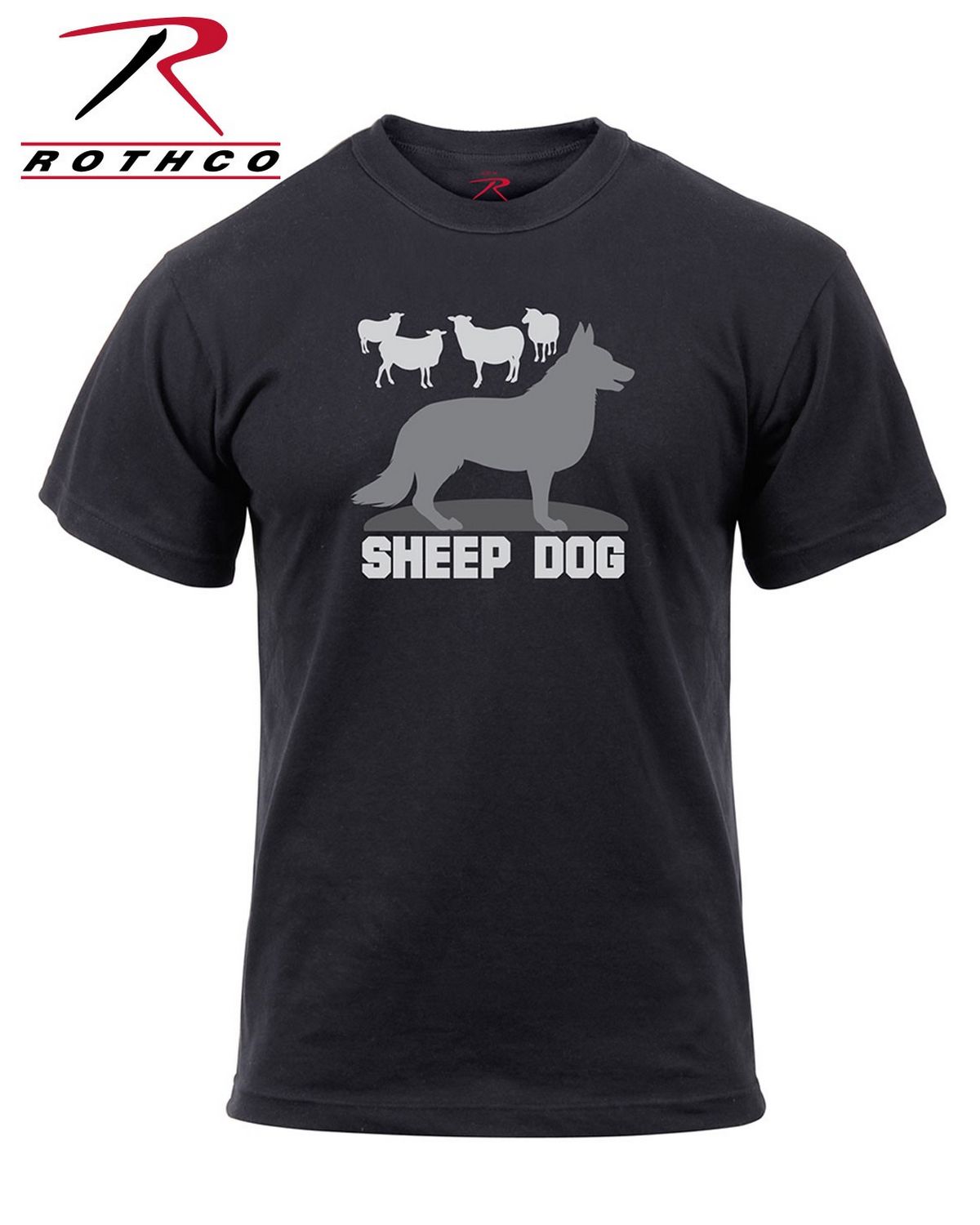 Rothco 61540 Sheep Dog T-Shirt - Shop at ApparelnBags.com