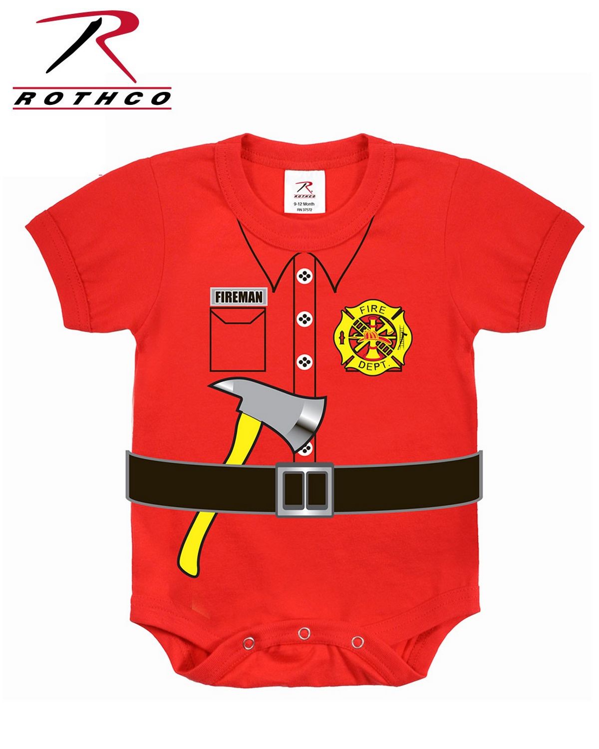 Rothco 67097 | Rothco 67097 Infant Fireman One-piece