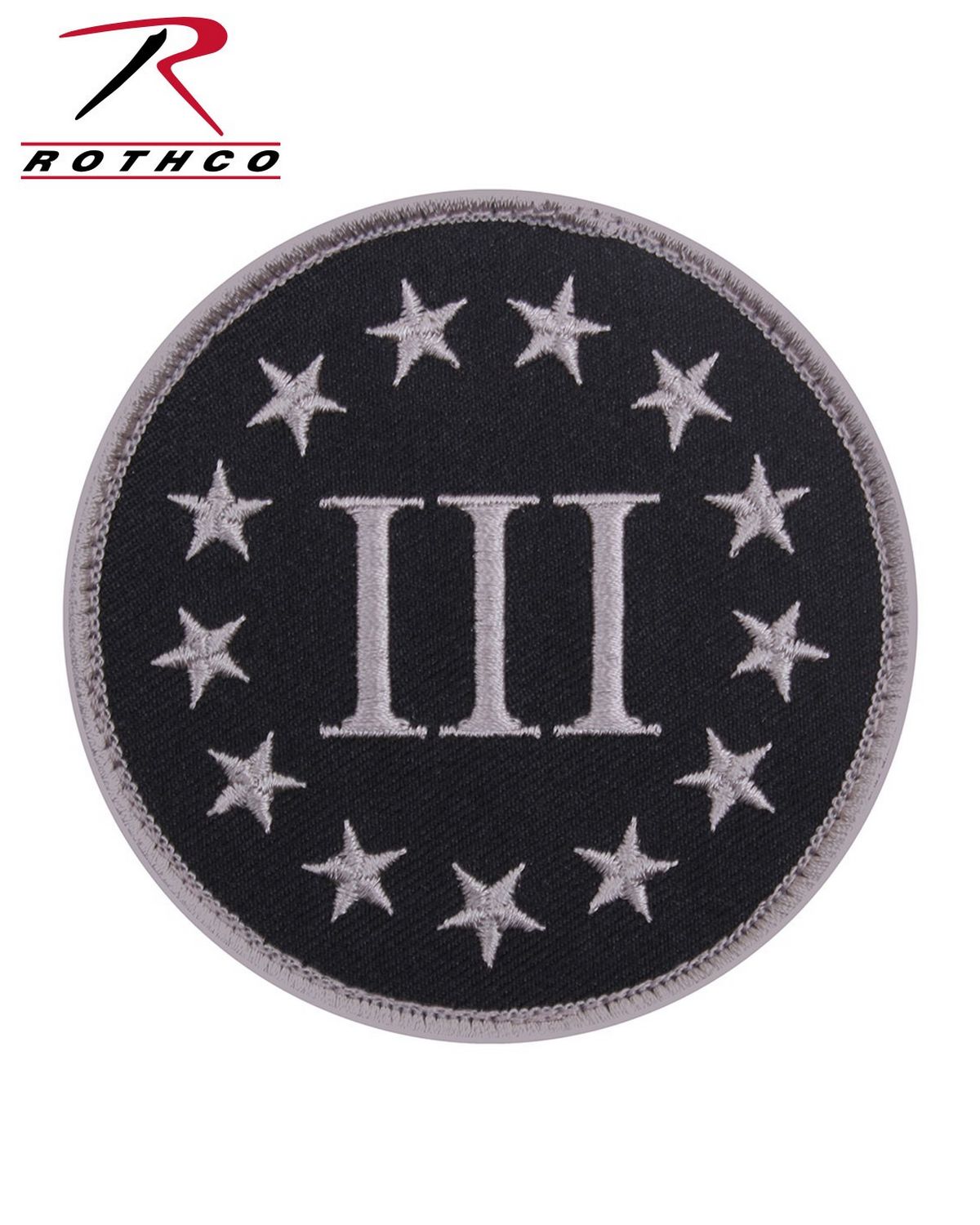Rothco 73199 | Rothco 73199 Three Percenter Patch