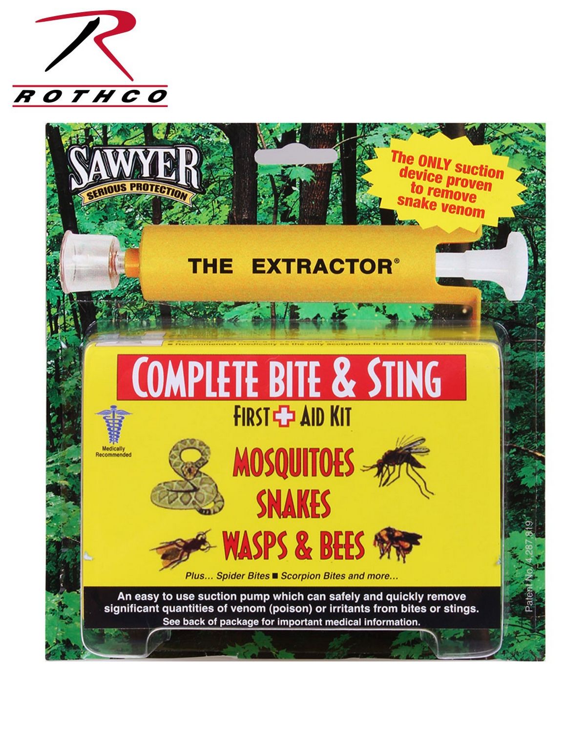 Rothco 7713 | Rothco 7713 Sawyer Extractor and Bite & Sting Kit