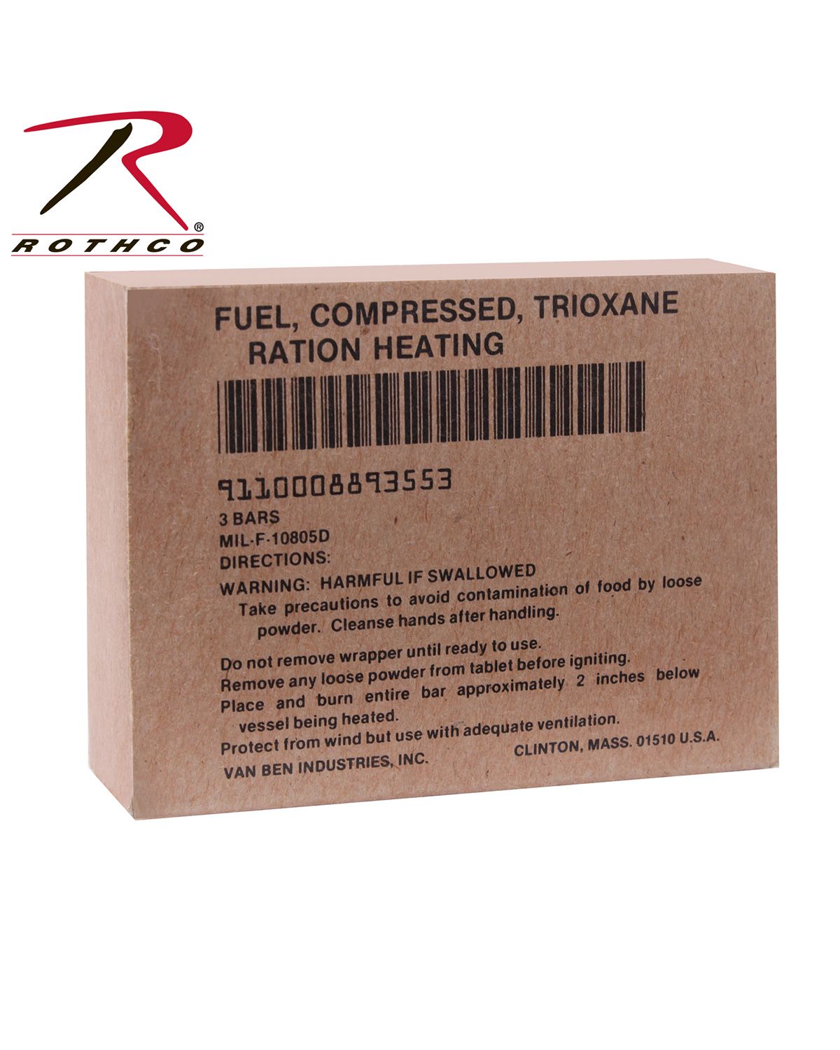 Rothco 868 | Rothco G.I Trioxane Fuel Tablets