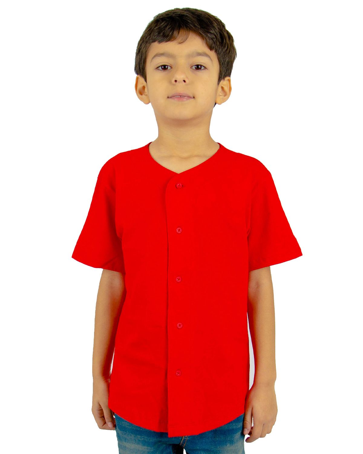 Shaka Wear SHBBJY | Shaka Wear SHBBJY Youth 100% US Cotton Baseball Jersey