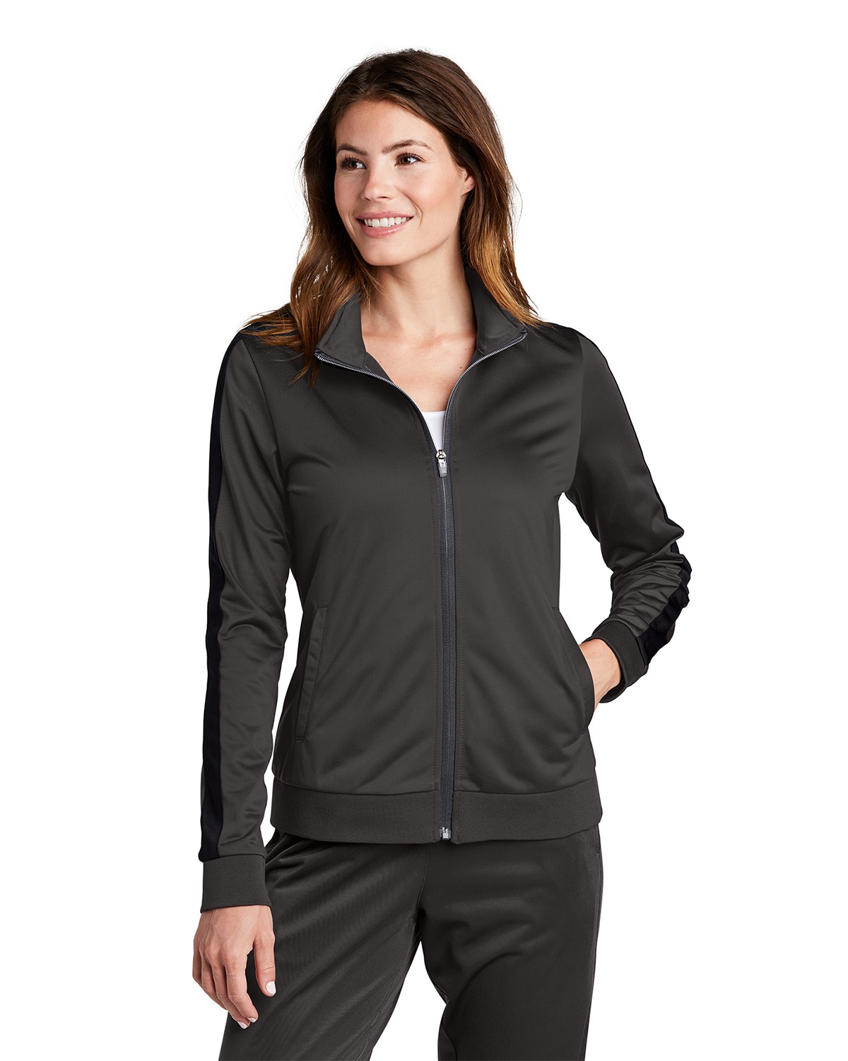 Sport-Tek LST94 Women's Tricot Track Jacket