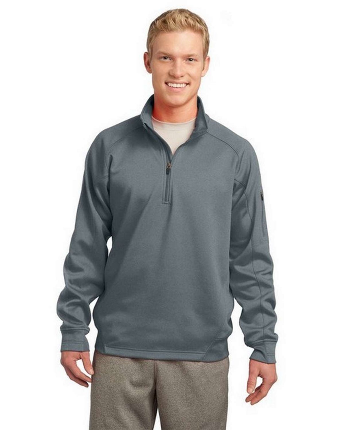 Sport-Tek TST247 Men's Tall Tech Fleece Pullover