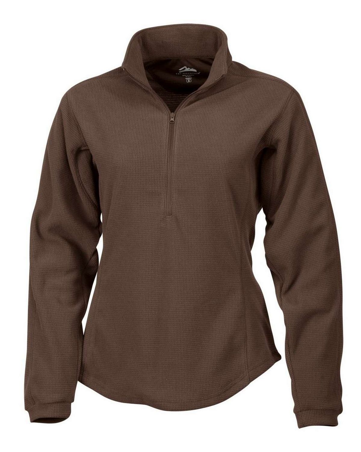 Tri-Mountain 7030 Women Anti-pilling Dobby Fleece Knit Shirt