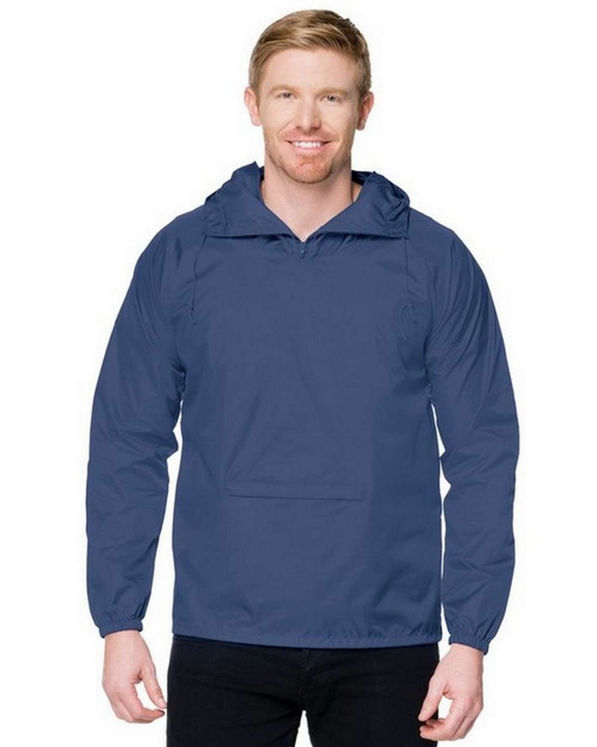 Tri-Mountain J1005 | Tri-Mountain J1005 Men's Packable Zipped Pullover ...