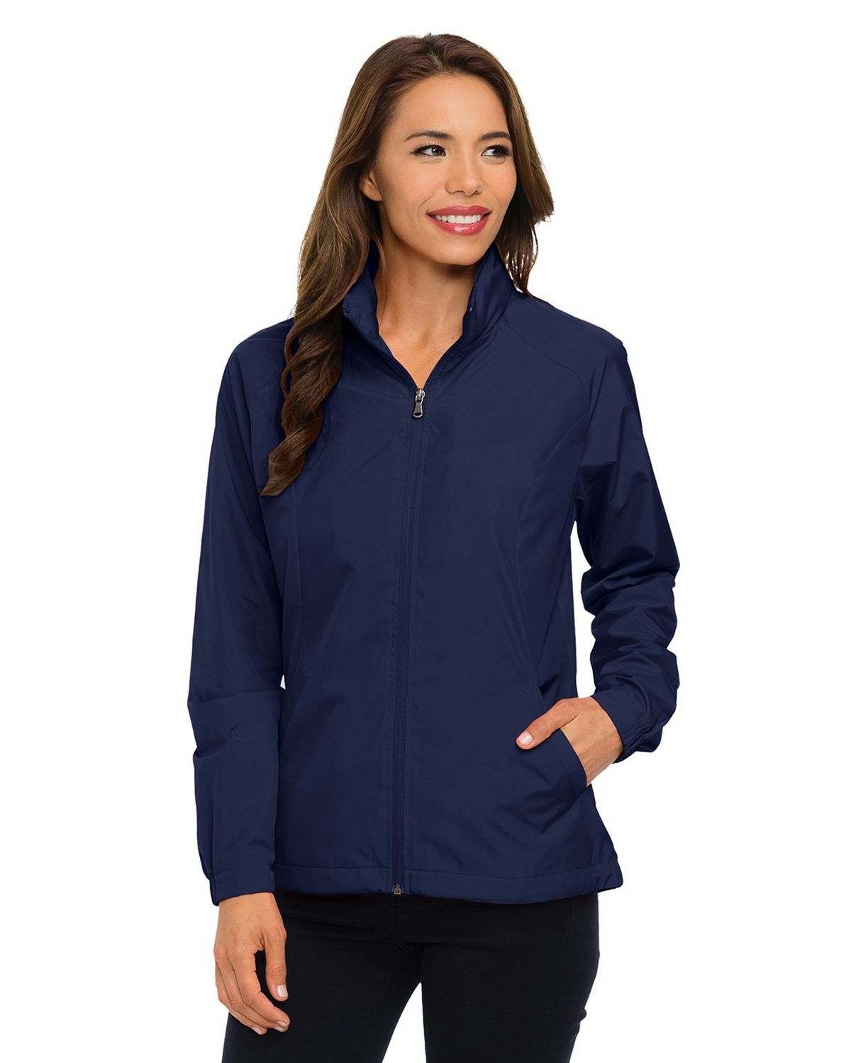 Tri-Mountain Jl1400 Women’s 100% Polyester Full Zip Jacket
