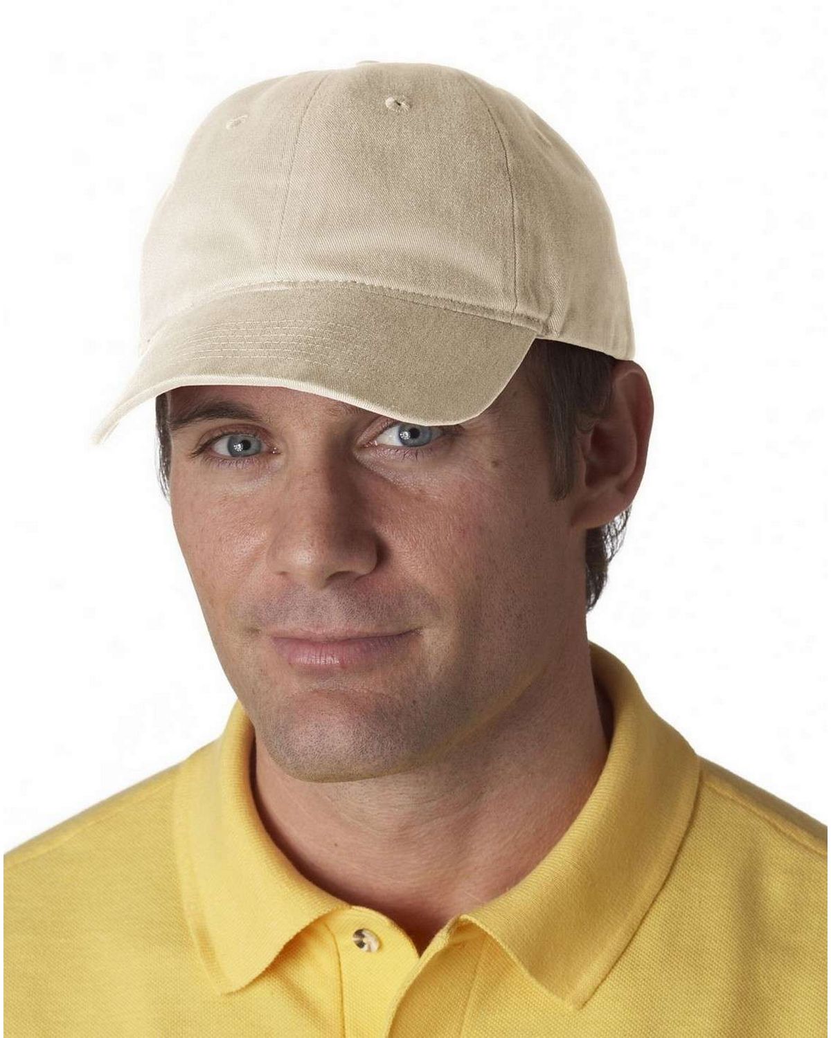 Ultraclub 8111 Brushed Solid Unisex Cap