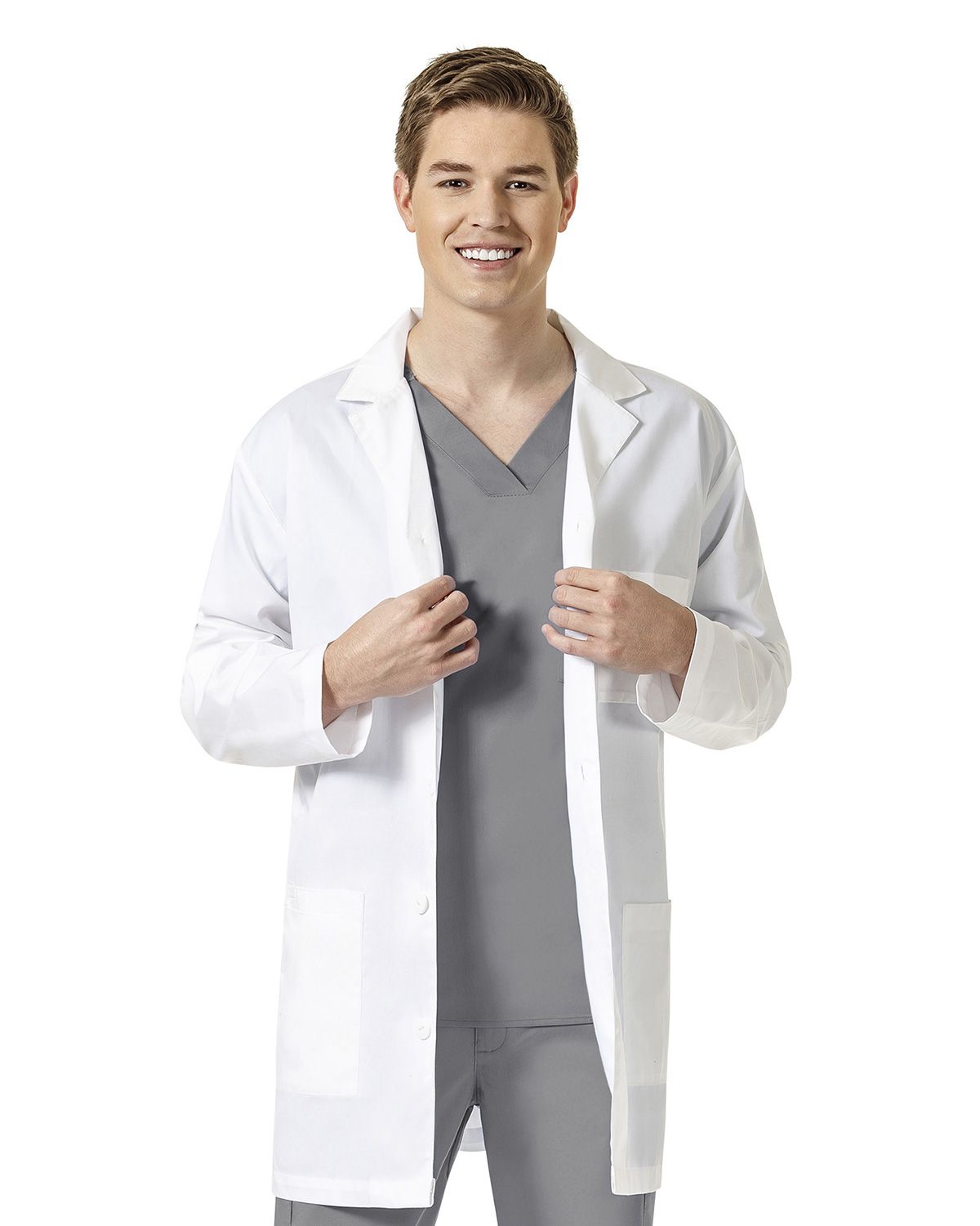 WonderWink 703 Men's Basic Lab Coat