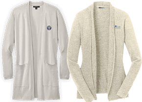 Shop Stylish Custom Embroidered Cardigans at ApparelnBags