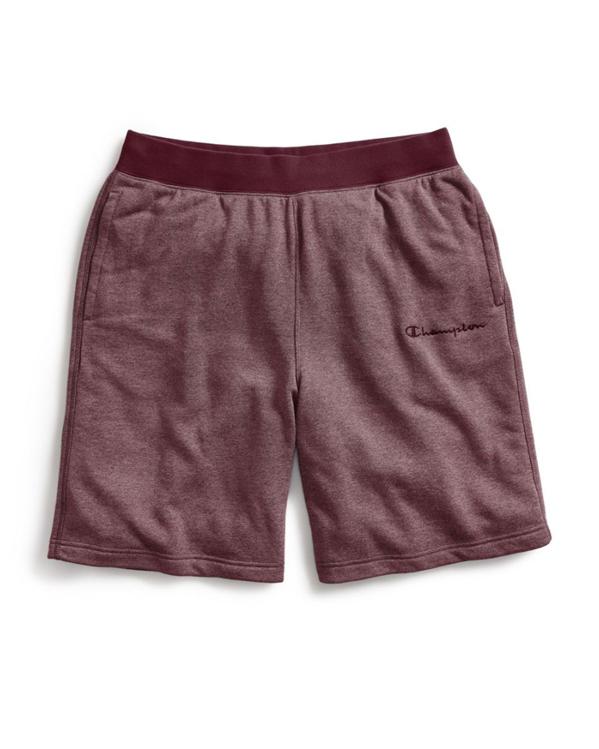 Champion 85061 550495 Men's Heritage Heather YC Shorts, Embroidered Logo