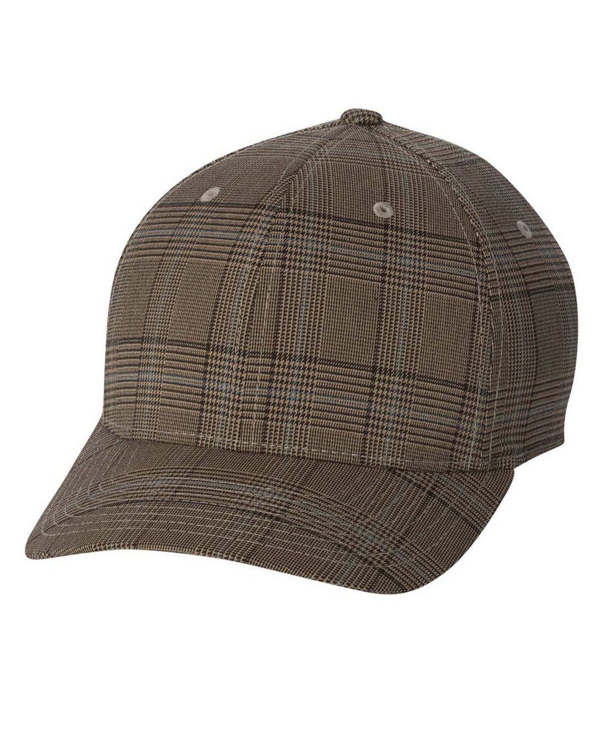 Flexfit 6196 Glen Check Cap - Free Shipping Available