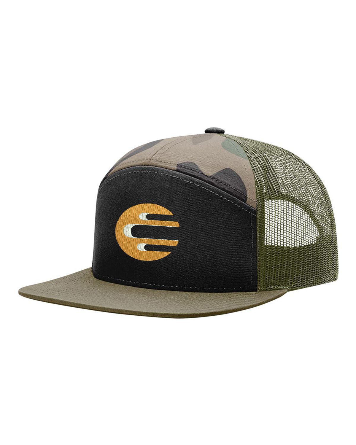 Richardson 168 Hi-Pro 7- Panel Trucker Cap