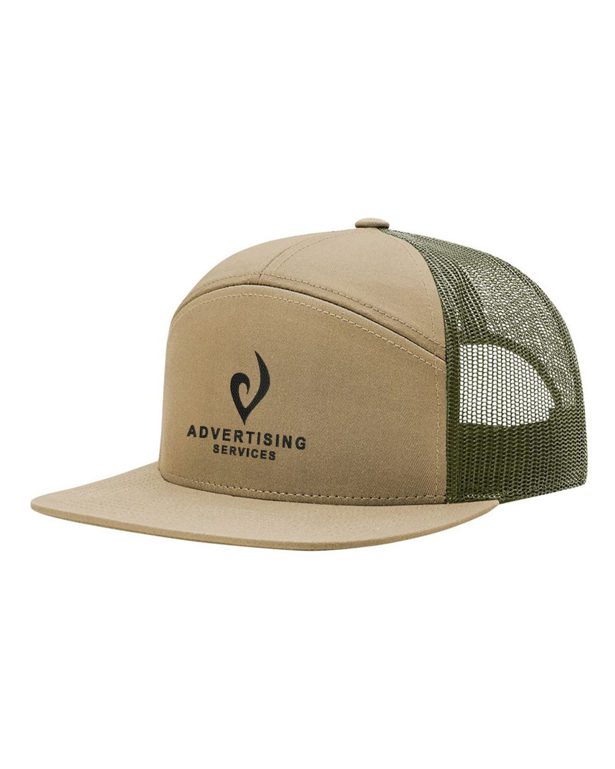 Richardson 168 Hi-Pro 7- Panel Trucker Cap