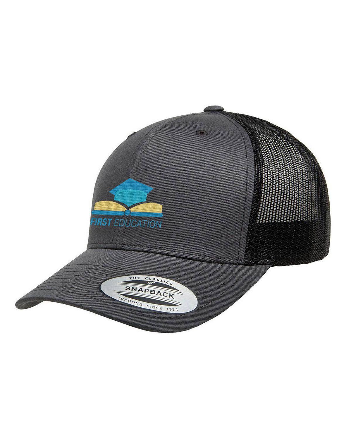 Yupoong 6606 Adult Retro Trucker Cap - Shop at ApparelnBags.com